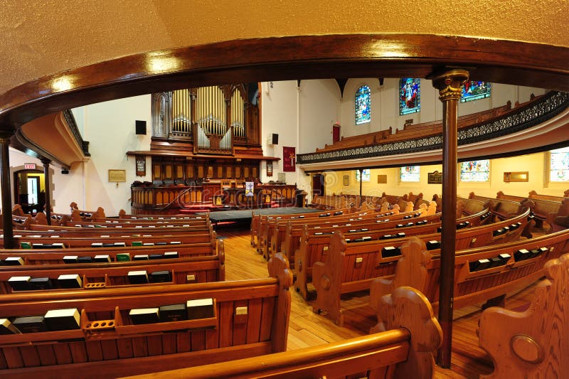 Church chamber stock image. Image of british, hall, canadian - 13426413