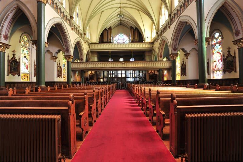 Church chamber interior stock image. Image of vintage - 14088405