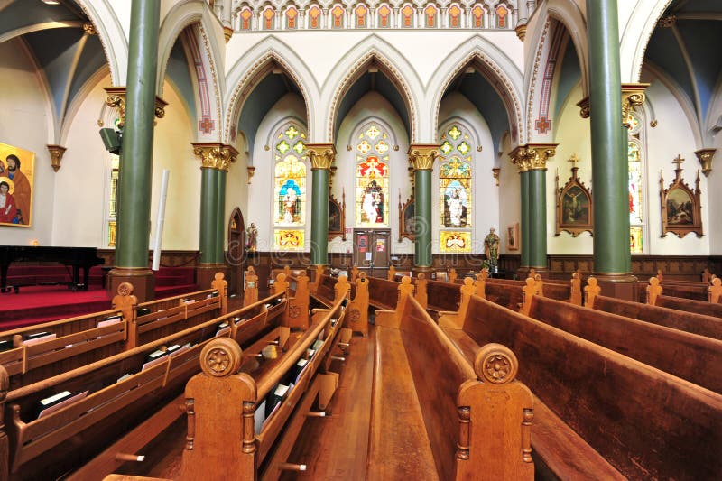 Church chamber interior stock photo. Image of canada - 14360818