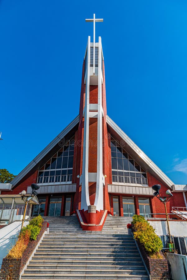 Church at Chinatown of Incheon at Republic of Korea Stock Image - Image ...