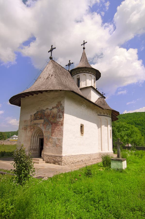 Church of Christian Monastery Stock Photo - Image of tradition, suceava ...