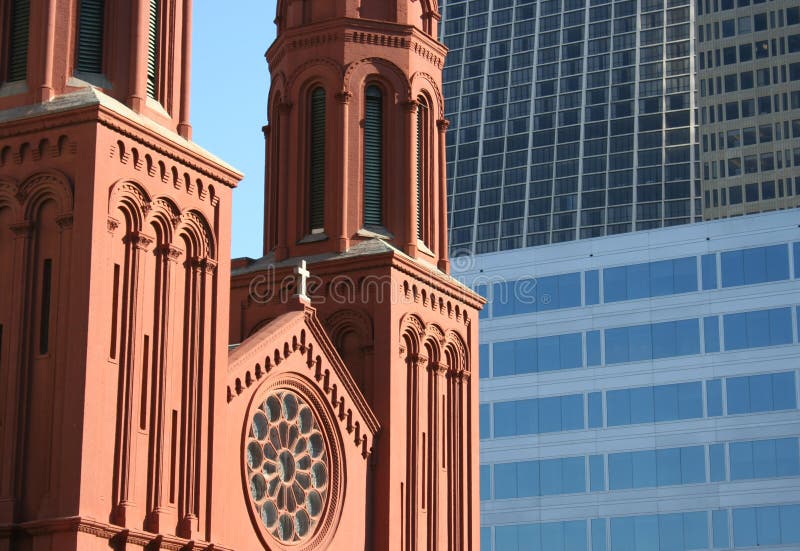 Church in the City stock photo. Image of buildings, cathedral - 864732