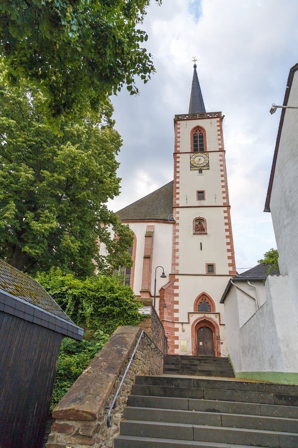 Church in the City of Klausen Stock Photo - Image of renania, klausen ...