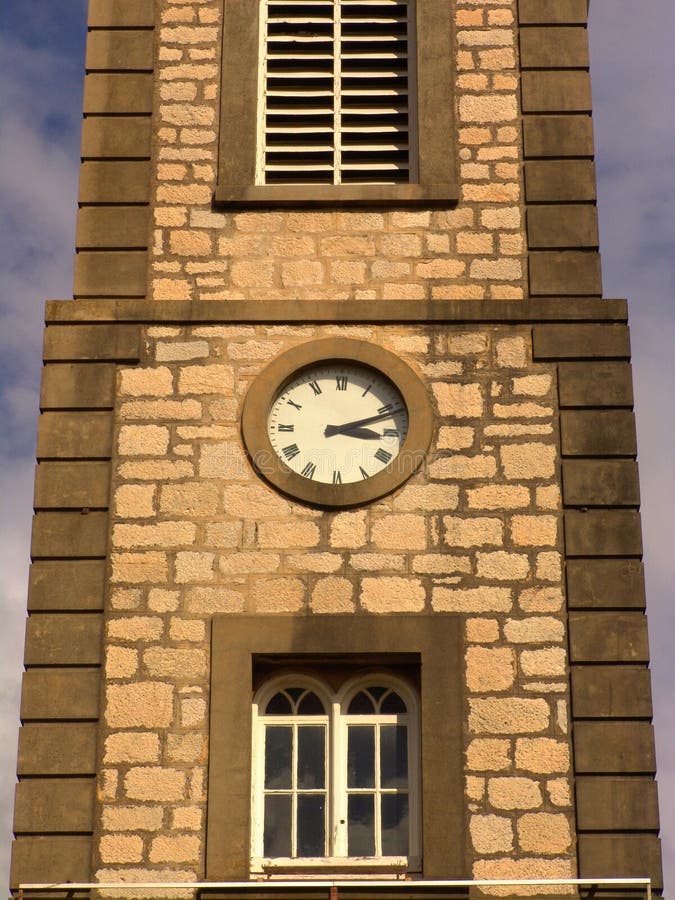 Church Clock stock image. Image of window, australia, christianity - 281623