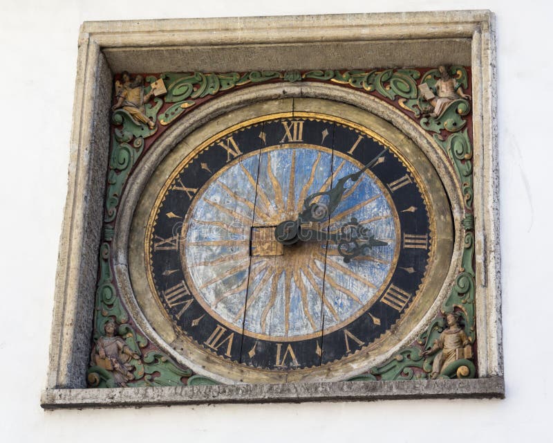 Church Clock stock image. Image of church, spirituality - 89294389