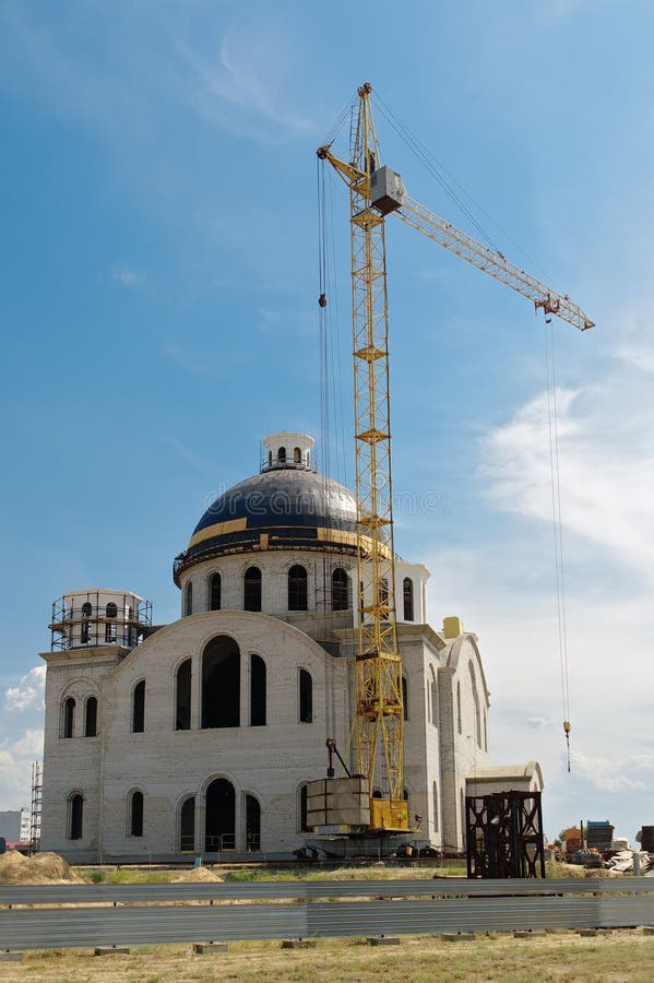 Church Construction stock photo. Image of building, architecture - 19828464