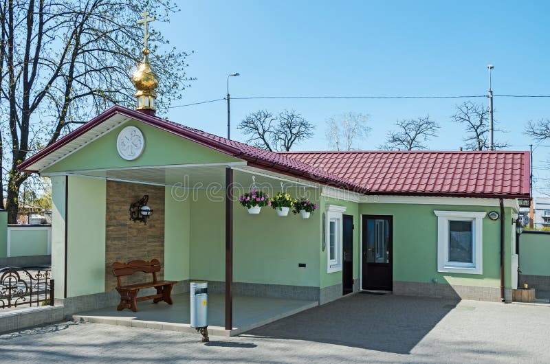 Church courtyard stock image. Image of historic, european - 91474323