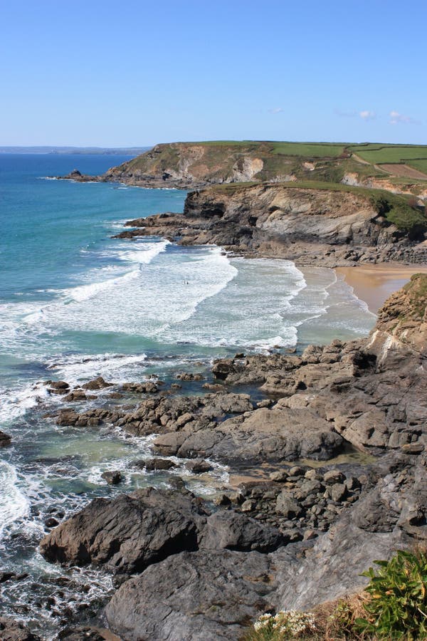 Penhale Sands stock image. Image of coastline, places - 22847857