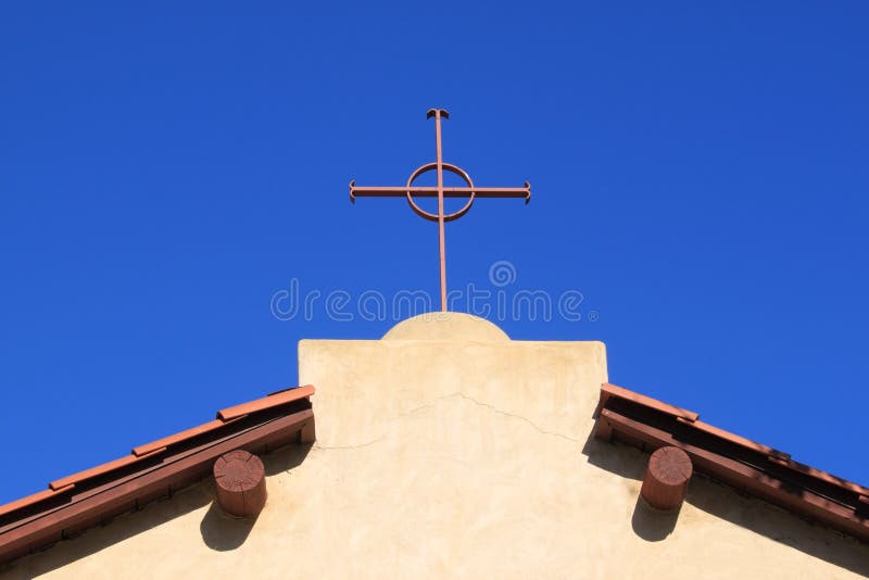 Church Cross stock photo. Image of christian, landmark - 12706766