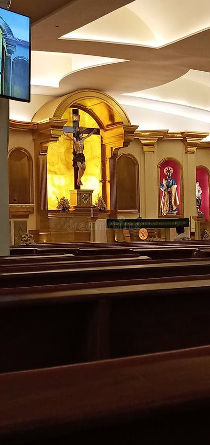 Church, Cross, Chapel, Mass Stock Image - Image of wall, wood: 204164043