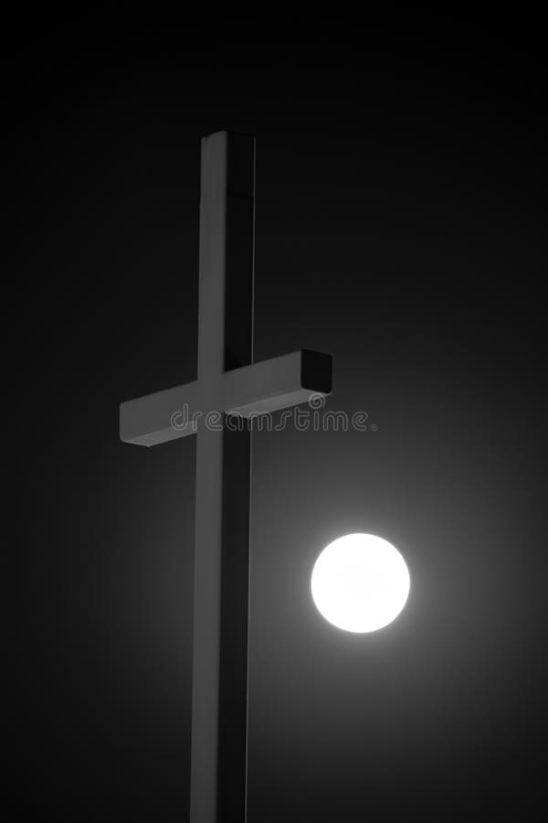 Church Cross in Front of the Super Hunter S Moon on October 17, 2024 ...