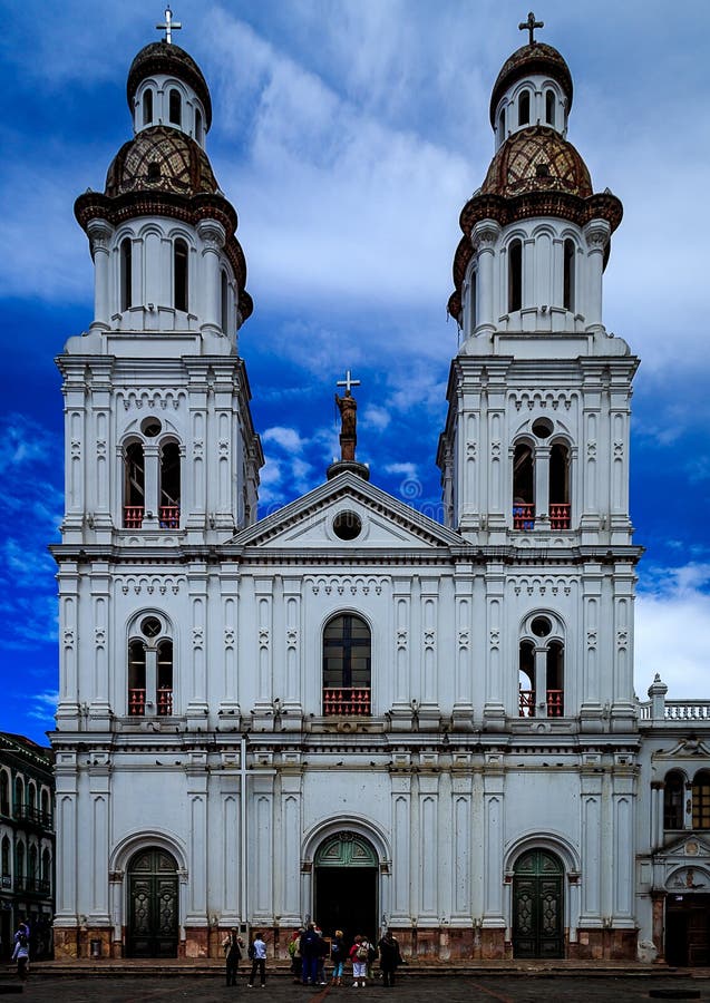 Church- Cuenca stock image. Image of architecture, color - 495561