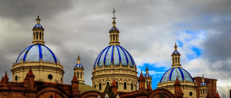 Church in Cuenca (Ecuador) stock photo. Image of cuenca - 52368568