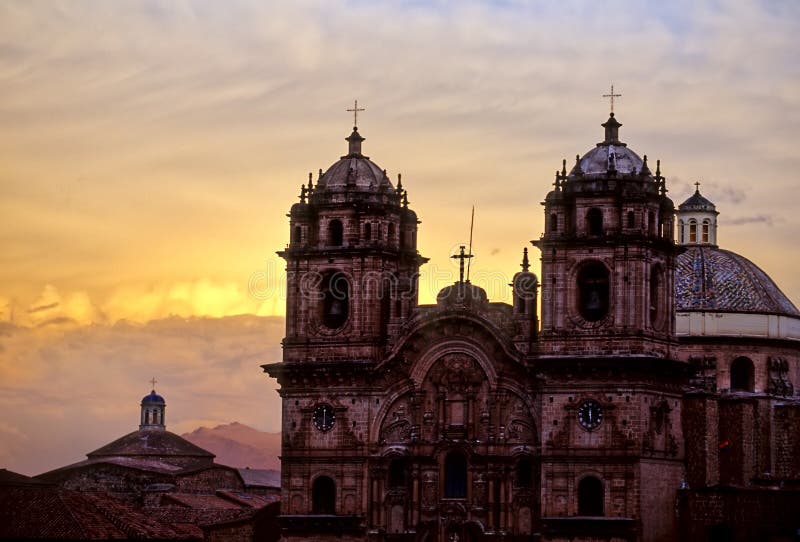 Church- Cusco, Peru stock photo. Image of christianity - 712442