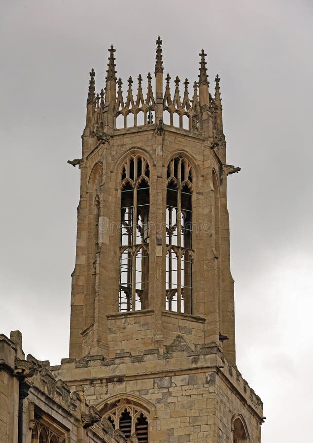 St Michaels Church Spurriergate, York Stock Photo - Image of january ...