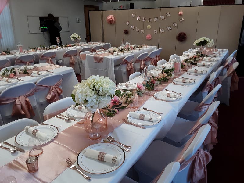 Church dinner hall dining stock image. Image of ceremony - 179587041