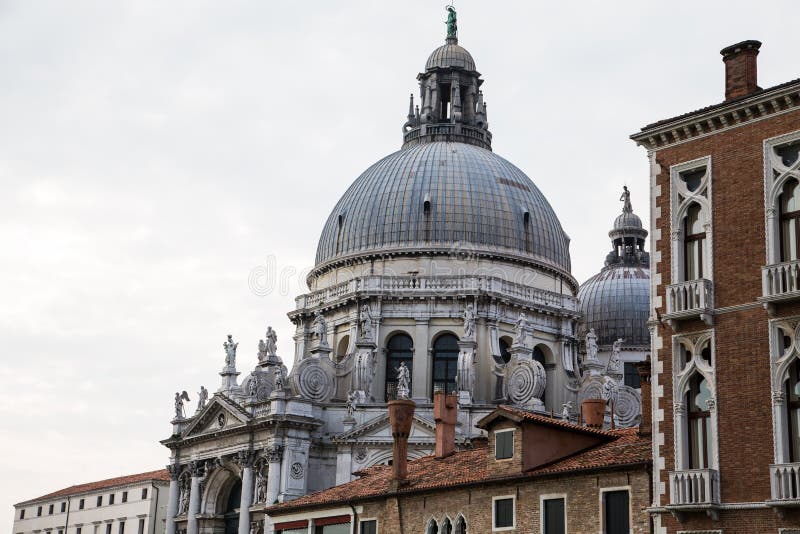 Church Dome and Venice Brick Stock Image - Image of urban, european ...