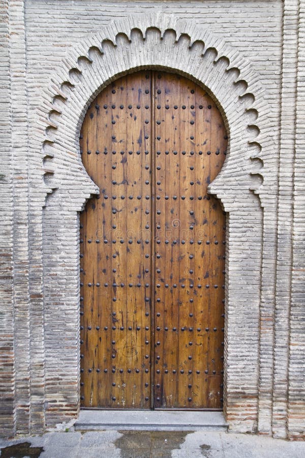 Church door stock image. Image of brick, brown, gothic - 38552561