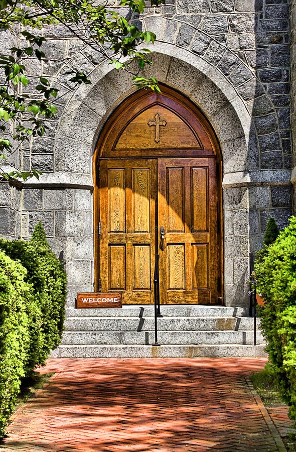 Church Door Entrace stock illustration. Illustration of entrance - 10207233