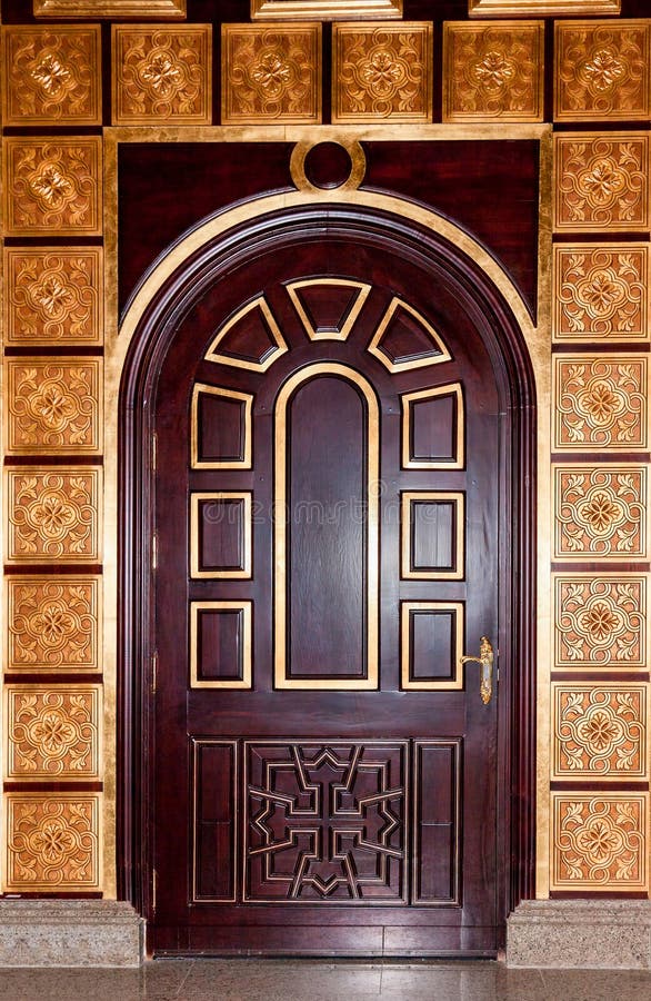 Church Doors stock image. Image of doorway, gilded, background - 24033267