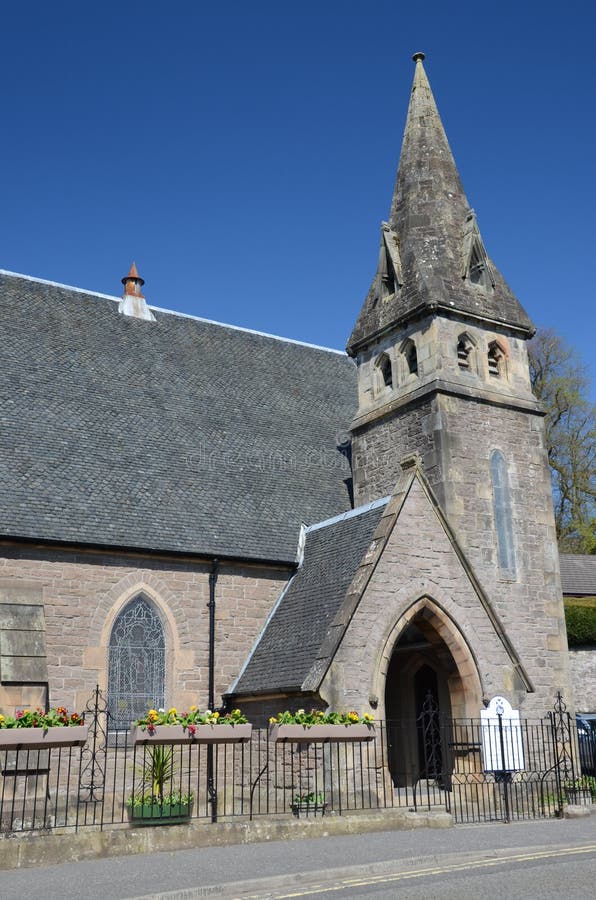 Church at Dunblane stock image. Image of ancient, kingdom - 29631807