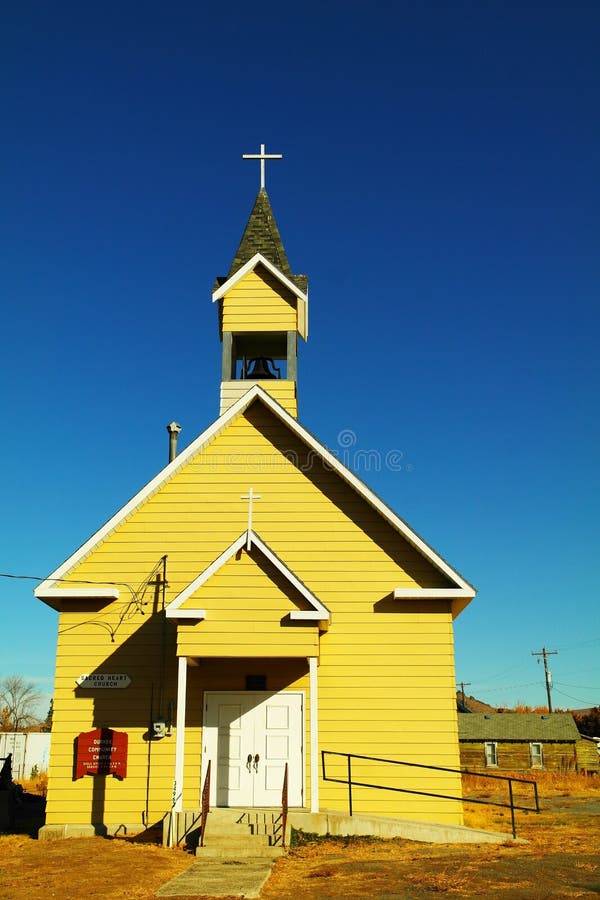 Church in Durke Oregon stock photo. Image of country - 51091822
