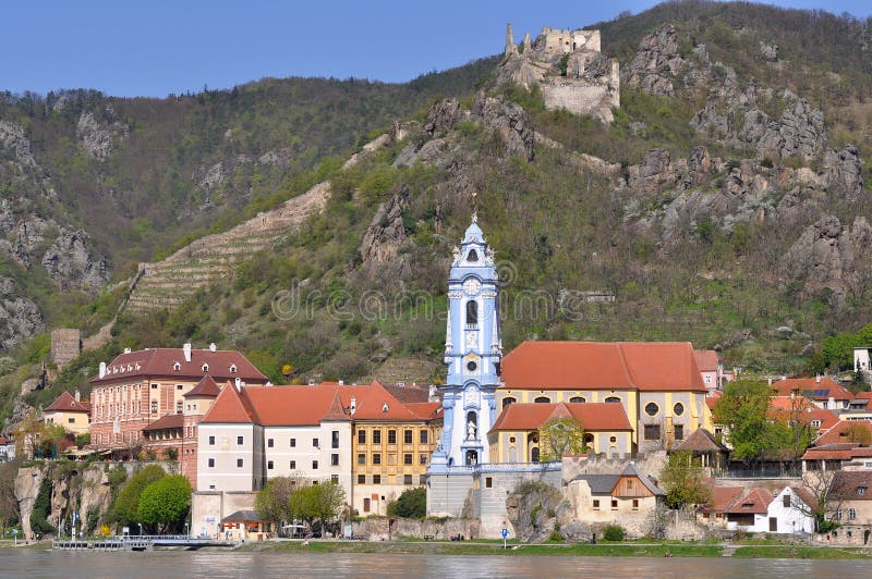 Church of Durnstein,Austria Stock Image - Image of silent, europe: 9676961