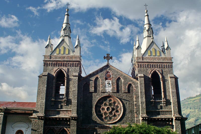 Church in Ecuador stock image. Image of america, square - 159121393