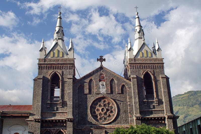 Church in Ecuador stock photo. Image of christian, steeple - 159121440