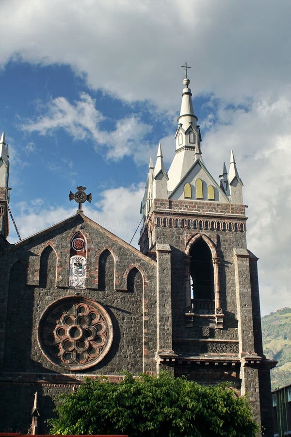 Church in Ecuador stock image. Image of church, square - 159121947