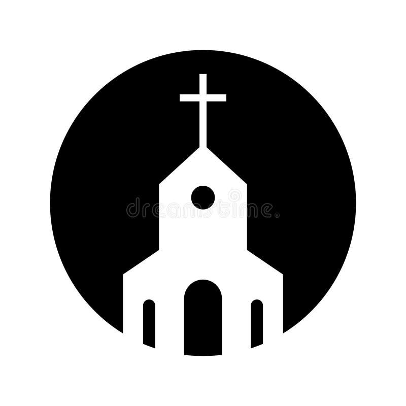 Church Element Icon stock vector. Illustration of object - 342554485