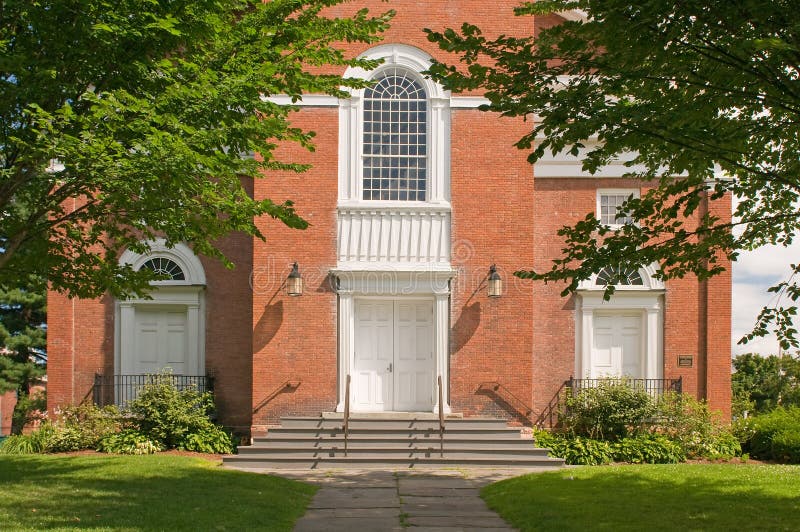 Church entrance and steps stock photo. Image of front - 15215650