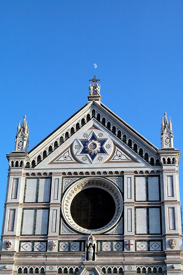 Church facade stock image. Image of high, cross, gothic - 11314195