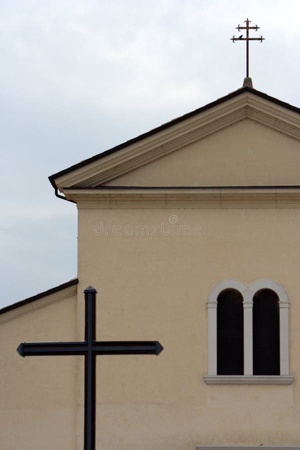 Church facade stock image. Image of scenic, architecture - 14236653