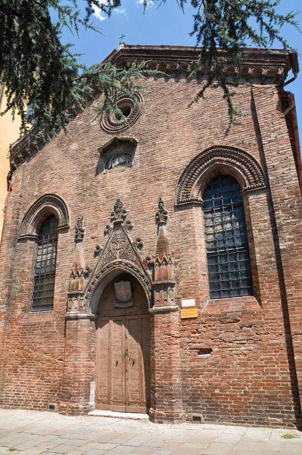 Cathedral of Ferrara stock image. Image of cathedral, romagna - 2813901