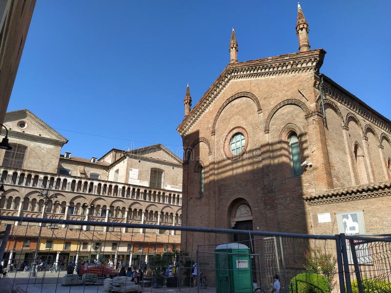 Church in Ferrara Town in Emilia-Romagna Editorial Image - Image of ...