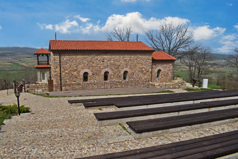 The Church in the Fortress Tsari Mali Grad Stock Image - Image of mali ...