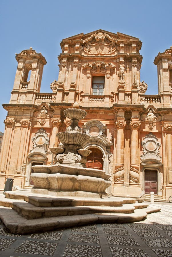 Marsala Cathedral Sicily Italy Stock Photos - Free & Royalty-Free Stock ...