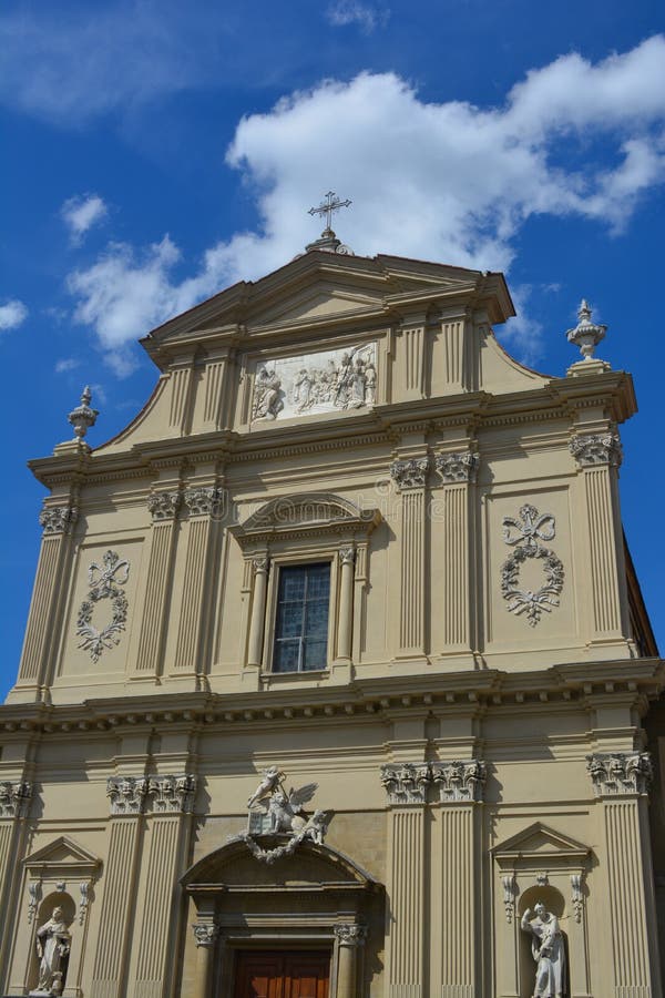 Church front stock image. Image of arts, cabins, cold - 74443115