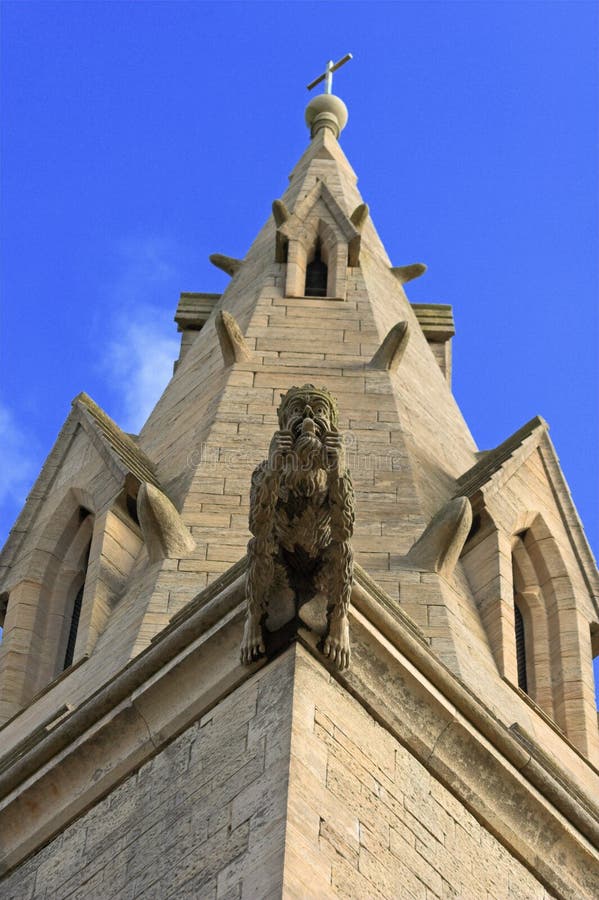 Church Gargoyle stock image. Image of pray, edge, evil - 512929
