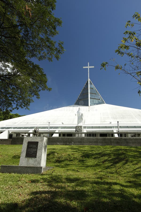 Church of the Gesu at the Ateneo De Manila University Stock Image ...