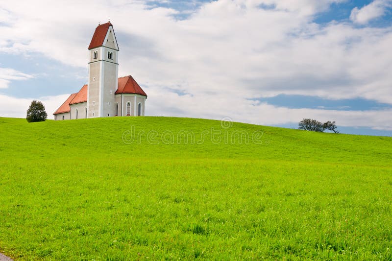 Church on the Grass stock image. Image of medieval, culture - 27378503