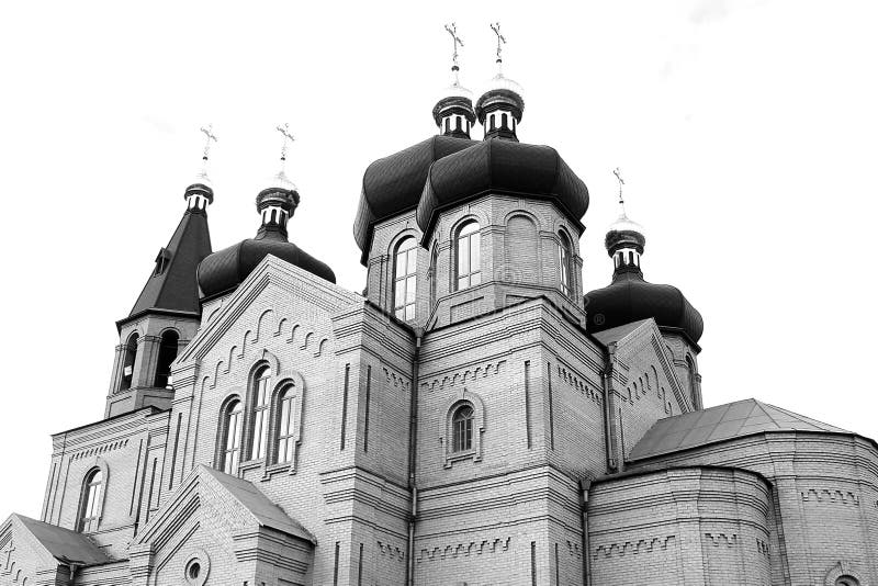 Church of a gray color stock image. Image of background - 105402327