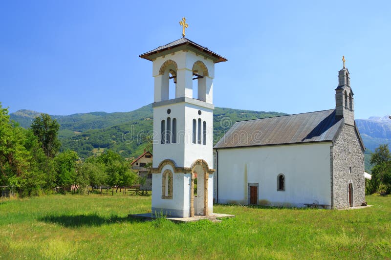 Church in Gusinje stock photo. Image of pilgrimage, mosque - 39061216