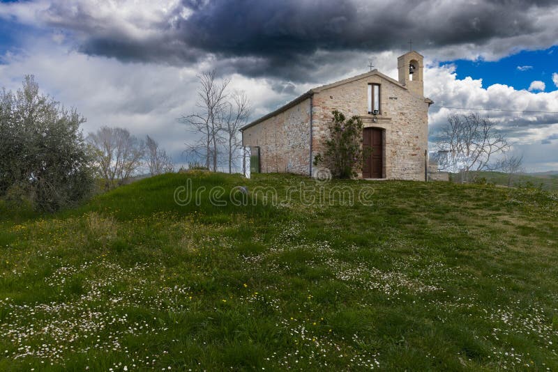 Church stock photo. Image of barn, rural, church, medieval - 292507062