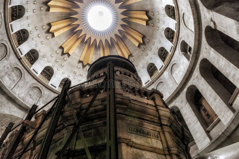 Church of the Holy Sepulcher Stock Image - Image of travel, religion ...