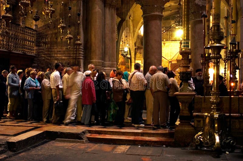 Church of the Holy Sepulcher in the Jerusalem Israel Editorial Photo ...