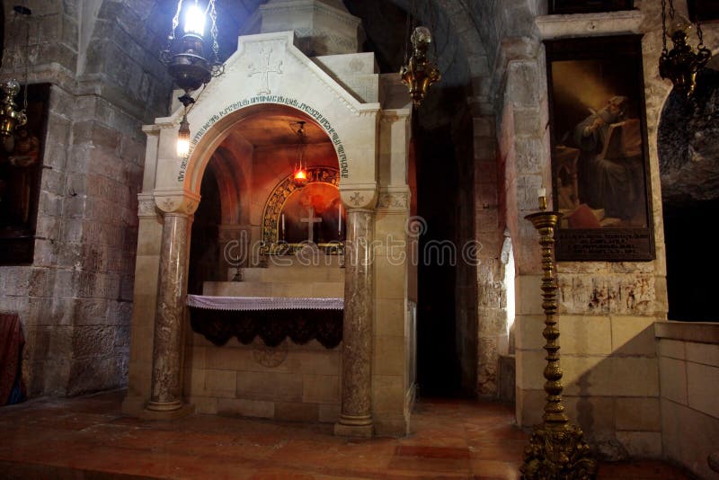 Church of the Holy Sepulchre Stock Photo - Image of classical ...