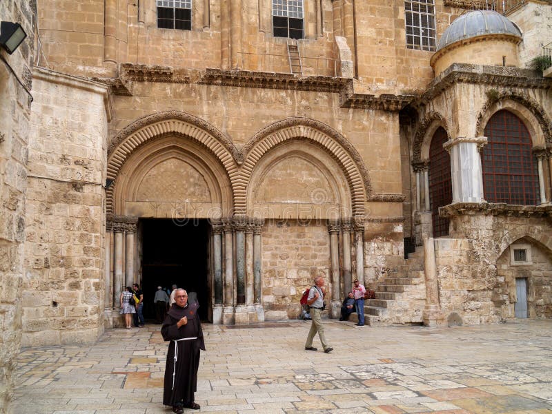 Church of the Holy Sepulchre, Jerusalem Editorial Stock Photo - Image ...
