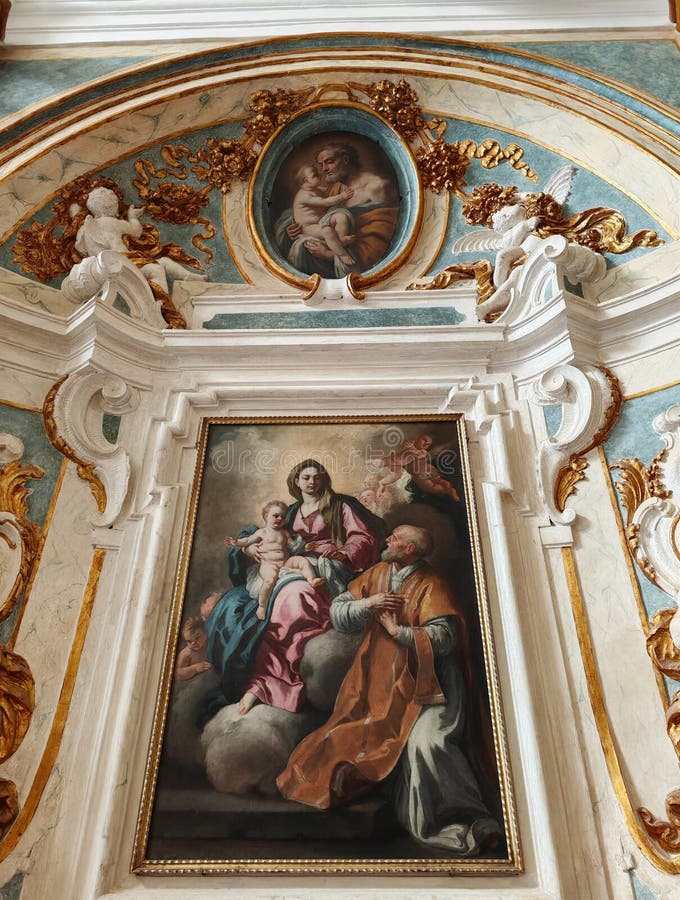 Church of the Holy Trinity in Chieti, Abruzzo. Stock Photo - Image of ...